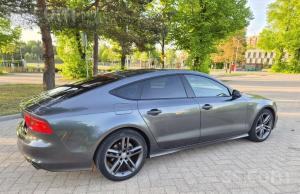 Pelēks Audi A7 Sportback 2012 Rīga, ar dzinēja tilpumu 2.80 L un nobraukumu 174 tūkst. km par 15750 €, foto 8 vietnē AUTOMOTO.COM.LV