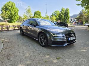 Pelēks Audi A7 Sportback 2012 Rīga, ar dzinēja tilpumu 2.80 L un nobraukumu 174 tūkst. km par 15750 €, foto 14 vietnē AUTOMOTO.COM.LV