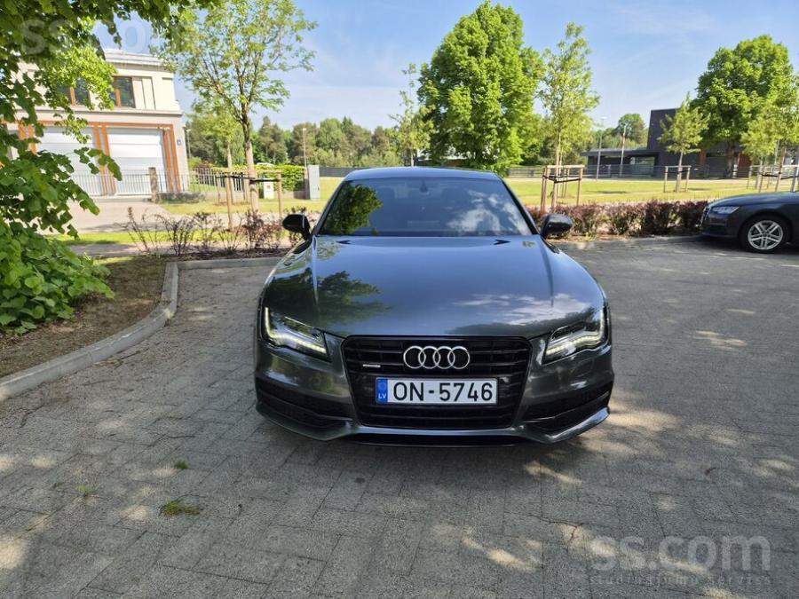 Pelēks Audi A7 Sportback 2012 Rīga, ar dzinēja tilpumu 2.80 L un nobraukumu 174 tūkst. km par 15750 €, foto 15 vietnē AUTOMOTO.COM.LV