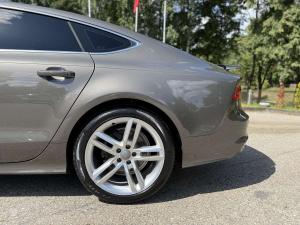 Grey Audi A7 Sportback 2013 in Kazlu Ruda, with an engine capacity of 2.97 L and mileage of 245 thousand km for 11000 €, photo 10 on AUTOMOTO.COM.LV