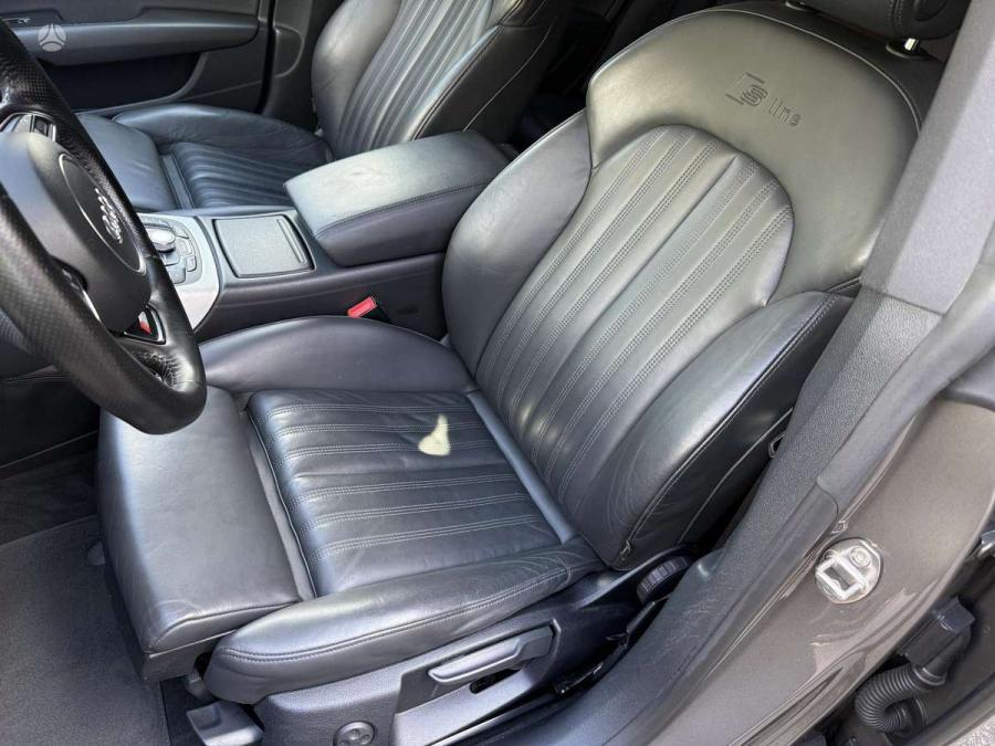 Grey Audi A7 Sportback 2013 in Kazlu Ruda, with an engine capacity of 2.97 L and mileage of 245 thousand km for 11000 €, photo 18 on AUTOMOTO.COM.LV