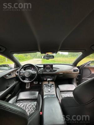 Pelēks Audi A7 Sportback 2013 Rīga, ar dzinēja tilpumu 3.00 L un nobraukumu 269 tūkst. km par 14490 €, foto 5 vietnē AUTOMOTO.COM.LV