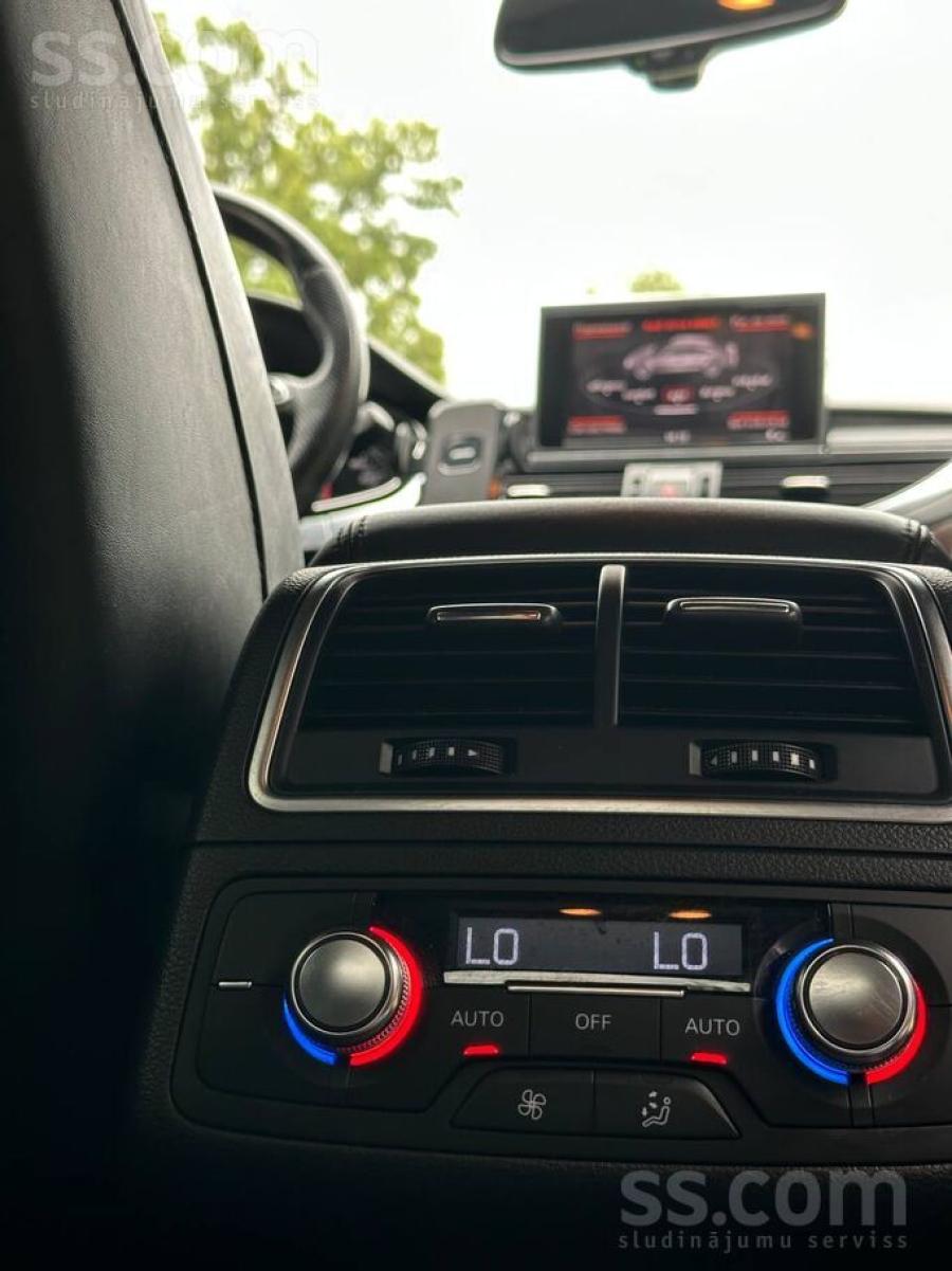 Pelēks Audi A7 Sportback 2013 Rīga, ar dzinēja tilpumu 3.00 L un nobraukumu 269 tūkst. km par 14490 €, foto 11 vietnē AUTOMOTO.COM.LV