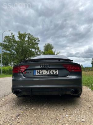 Pelēks Audi A7 Sportback 2013 Rīga, ar dzinēja tilpumu 3.00 L un nobraukumu 269 tūkst. km par 14490 €, foto 12 vietnē AUTOMOTO.COM.LV