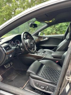 Pelēks Audi A7 Sportback 2013 Rīga, ar dzinēja tilpumu 3.00 L un nobraukumu 269 tūkst. km par 14490 €, foto 14 vietnē AUTOMOTO.COM.LV