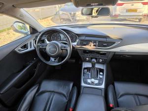 Pelēks Audi A7 Sportback 2014 Tauragė, ar dzinēja tilpumu 3.00 L un nobraukumu 264 tūkst. km par 9600 €, foto 10 vietnē AUTOMOTO.COM.LV