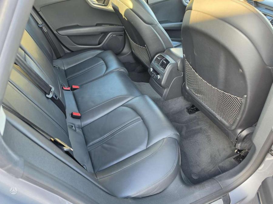 Pelēks Audi A7 Sportback 2014 Tauragė, ar dzinēja tilpumu 3.00 L un nobraukumu 264 tūkst. km par 9600 €, foto 19 vietnē AUTOMOTO.COM.LV