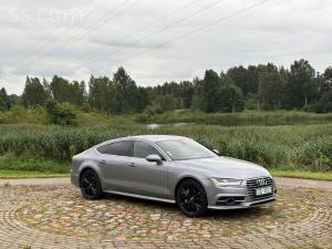Pelēks Audi A7 Sportback 2016 Ogre, ar dzinēja tilpumu 3.00 L un nobraukumu 268 tūkst. km par 16500 €, foto 15 vietnē AUTOMOTO.COM.LV
