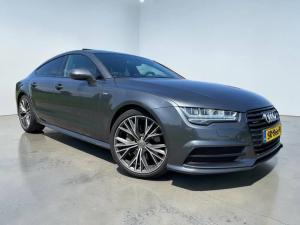 Grey Audi A7 Sportback 2016 in Jurmala, with an engine capacity of 2.00 L and mileage of 218 thousand km for 18950 €, photo  on AUTOMOTO.COM.LV
