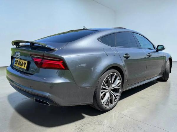 Pelēks Audi A7 Sportback 2016 Jūrmala, ar dzinēja tilpumu 2.00 L un nobraukumu 218 tūkst. km par 18950 €, foto 9 vietnē AUTOMOTO.COM.LV