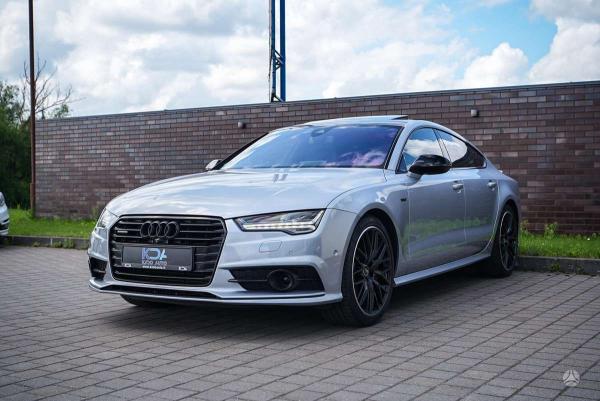 Pelēks Audi A7 Sportback 2016 Marijampole, ar dzinēja tilpumu 2.97 L un nobraukumu 199 tūkst. km par 24950 €, foto 2 vietnē AUTOMOTO.COM.LV