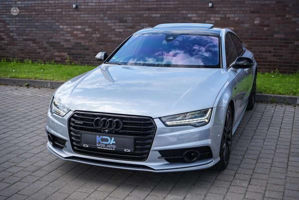 Pelēks Audi A7 Sportback 2016 Marijampole, ar dzinēja tilpumu 2.97 L un nobraukumu 199 tūkst. km par 24950 €, foto 5 vietnē AUTOMOTO.COM.LV