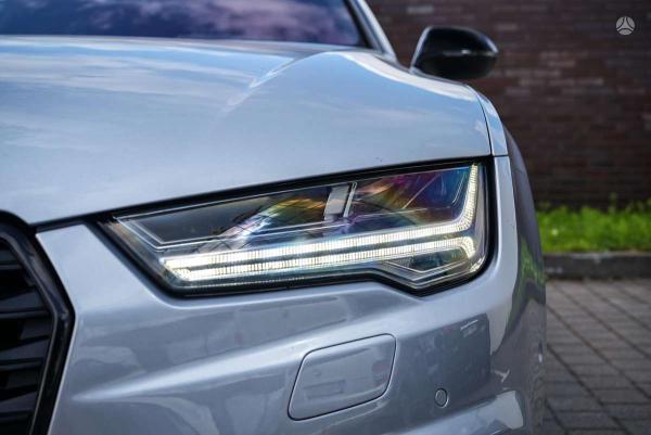 Pelēks Audi A7 Sportback 2016 Marijampole, ar dzinēja tilpumu 2.97 L un nobraukumu 199 tūkst. km par 24950 €, foto 8 vietnē AUTOMOTO.COM.LV