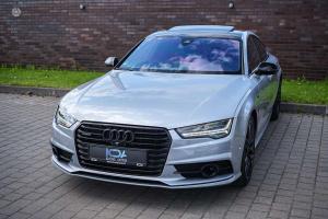 Grey Audi A7 Sportback 2016 in Marijampole, with an engine capacity of 2.97 L and mileage of 199 thousand km for 24950 €, photo 6 on AUTOMOTO.COM.LV
