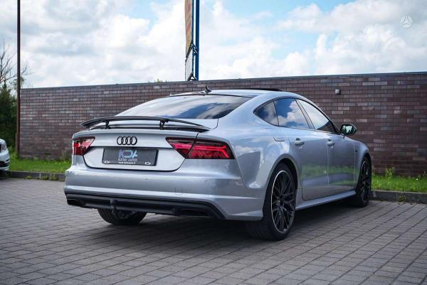 Pelēks Audi A7 Sportback 2016 Marijampole, ar dzinēja tilpumu 2.97 L un nobraukumu 199 tūkst. km par 24950 €, foto 10 vietnē AUTOMOTO.COM.LV