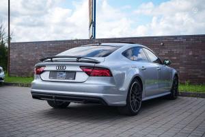 Grey Audi A7 Sportback 2016 in Marijampole, with an engine capacity of 2.97 L and mileage of 199 thousand km for 24950 €, photo 11 on AUTOMOTO.COM.LV