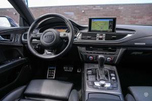 Grey Audi A7 Sportback 2016 in Marijampole, with an engine capacity of 2.97 L and mileage of 199 thousand km for 24950 €, photo 19 on AUTOMOTO.COM.LV