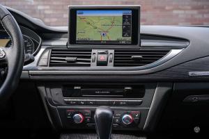 Grey Audi A7 Sportback 2016 in Marijampole, with an engine capacity of 2.97 L and mileage of 199 thousand km for 24950 €, photo 23 on AUTOMOTO.COM.LV