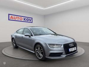 Grey Audi A7 Sportback 2016 in Klaipeda, with an engine capacity of 3.00 L and mileage of 214 thousand km for 21999 €, photo 8 on AUTOMOTO.COM.LV