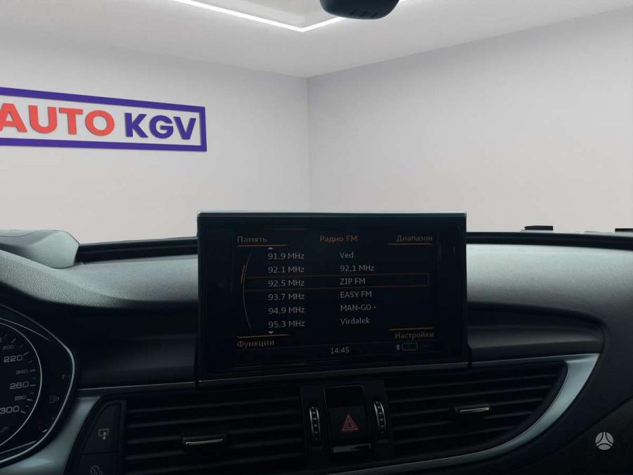 Grey Audi A7 Sportback 2016 in Klaipeda, with an engine capacity of 3.00 L and mileage of 214 thousand km for 21999 €, photo 19 on AUTOMOTO.COM.LV