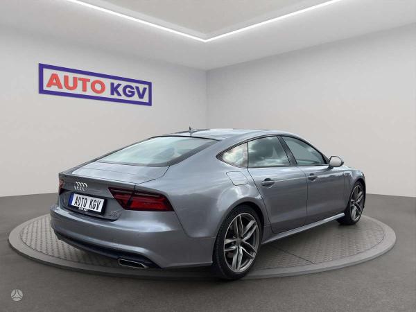 Pelēks Audi A7 Sportback 2016 Klaipėda, ar dzinēja tilpumu 3.00 L un nobraukumu 214 tūkst. km par 21999 €, foto 6 vietnē AUTOMOTO.COM.LV