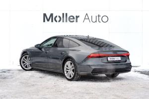 Pelēks Audi A7 Sportback 2018 Rīga, ar dzinēja tilpumu 3.00 L un nobraukumu 105 tūkst. km par 32950 €, foto 3 vietnē AUTOMOTO.COM.LV