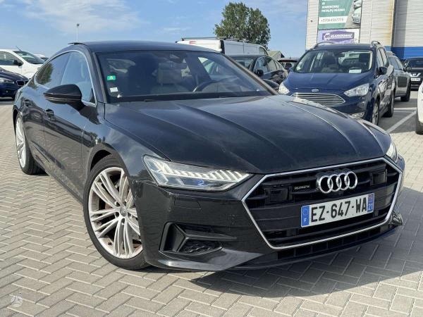 Grey Audi A7 Sportback 2018 in Taurage, with an engine capacity of 3.00 L and mileage of 119 thousand km for 22500 €, photo 2 on AUTOMOTO.COM.LV