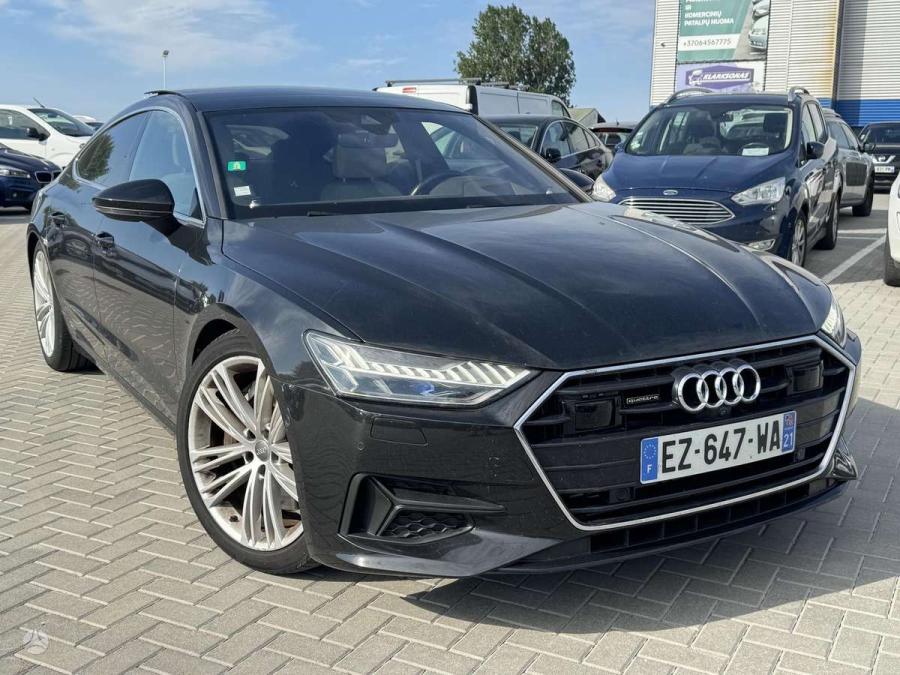 Pelēks Audi A7 Sportback 2018 Tauragė, ar dzinēja tilpumu 3.00 L un nobraukumu 119 tūkst. km par 22500 €, foto 3 vietnē AUTOMOTO.COM.LV