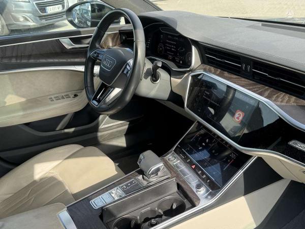 Grey Audi A7 Sportback 2018 in Taurage, with an engine capacity of 3.00 L and mileage of 119 thousand km for 22500 €, photo 7 on AUTOMOTO.COM.LV