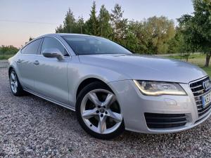 Pelēks Audi A7 Sportback 2010 Alīta, ar dzinēja tilpumu 3.00 L un nobraukumu 340 tūkst. km par 11000 €, foto  vietnē AUTOMOTO.COM.LV