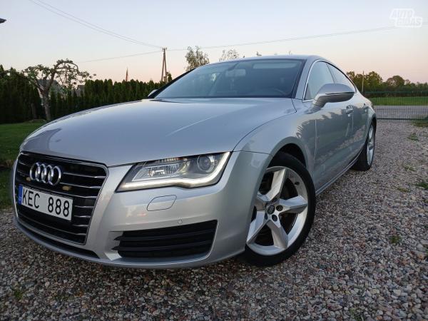 Pelēks Audi A7 Sportback 2010 Alīta, ar dzinēja tilpumu 3.00 L un nobraukumu 340 tūkst. km par 11000 €, foto 2 vietnē AUTOMOTO.COM.LV
