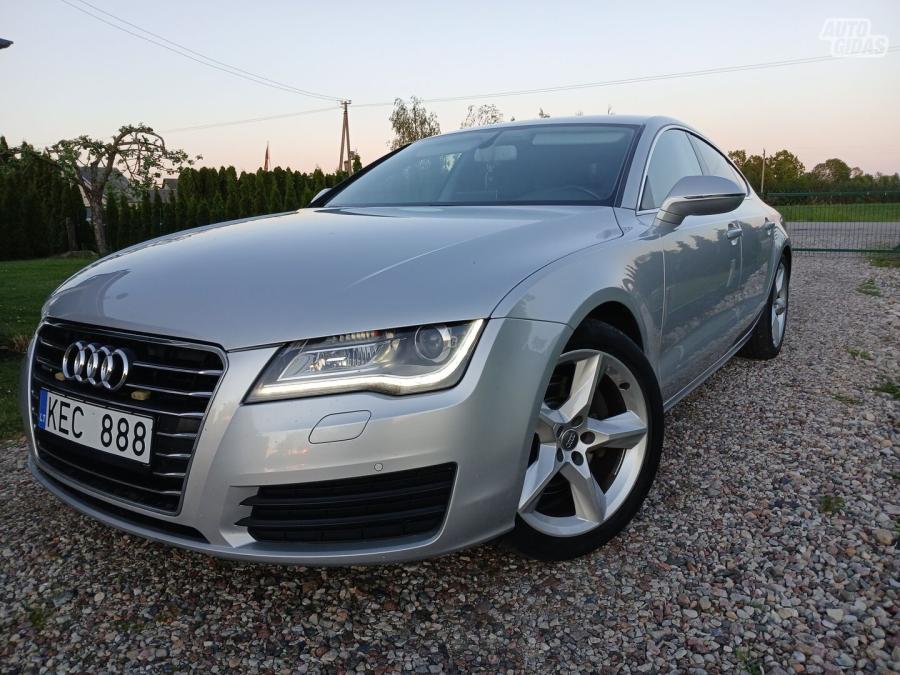 Pelēks Audi A7 Sportback 2010 Alīta, ar dzinēja tilpumu 3.00 L un nobraukumu 340 tūkst. km par 11000 €, foto 3 vietnē AUTOMOTO.COM.LV