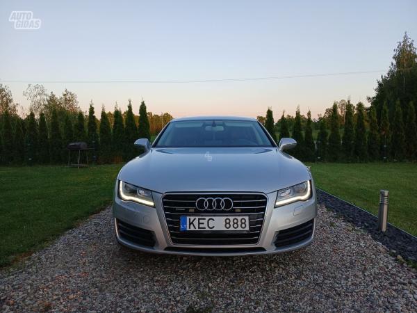Pelēks Audi A7 Sportback 2010 Alīta, ar dzinēja tilpumu 3.00 L un nobraukumu 340 tūkst. km par 11000 €, foto 3 vietnē AUTOMOTO.COM.LV