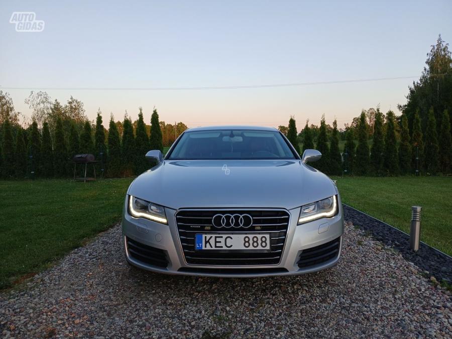 Pelēks Audi A7 Sportback 2010 Alīta, ar dzinēja tilpumu 3.00 L un nobraukumu 340 tūkst. km par 11000 €, foto 4 vietnē AUTOMOTO.COM.LV