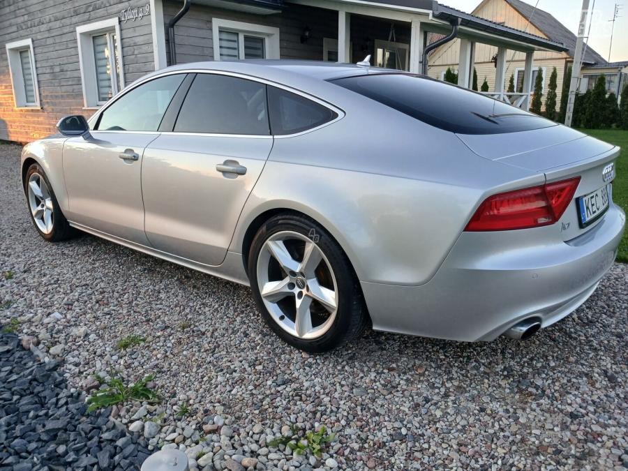 Pelēks Audi A7 Sportback 2010 Alīta, ar dzinēja tilpumu 3.00 L un nobraukumu 340 tūkst. km par 11000 €, foto 6 vietnē AUTOMOTO.COM.LV