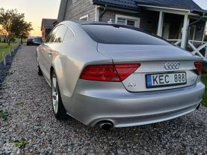 Pelēks Audi A7 Sportback 2010 Alīta, ar dzinēja tilpumu 3.00 L un nobraukumu 340 tūkst. km par 11000 €, foto 10 vietnē AUTOMOTO.COM.LV