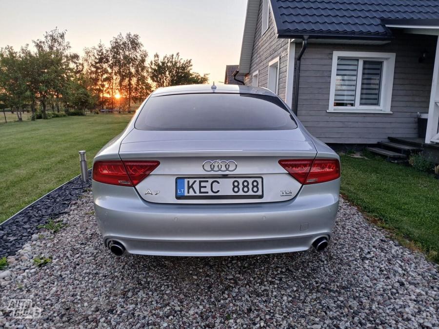 Pelēks Audi A7 Sportback 2010 Alīta, ar dzinēja tilpumu 3.00 L un nobraukumu 340 tūkst. km par 11000 €, foto 12 vietnē AUTOMOTO.COM.LV