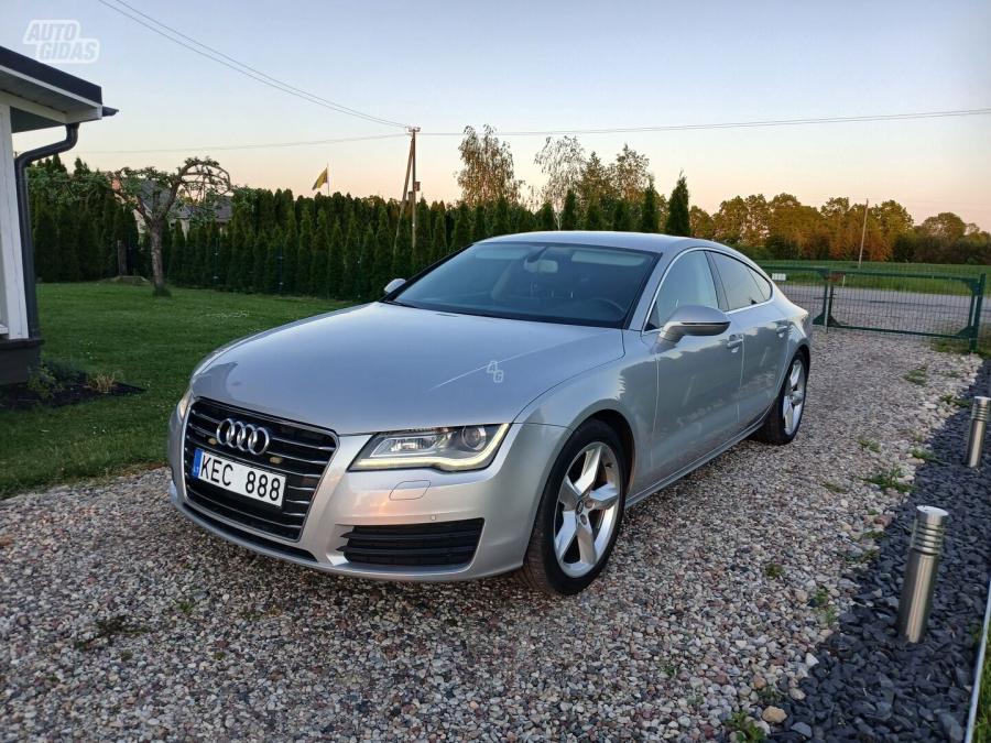 Pelēks Audi A7 Sportback 2010 Alīta, ar dzinēja tilpumu 3.00 L un nobraukumu 340 tūkst. km par 11000 €, foto 14 vietnē AUTOMOTO.COM.LV