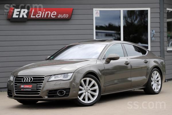 Pelēks Audi A7 Sportback 2011 Tukums, ar dzinēja tilpumu 3.00 L un nobraukumu 310 tūkst. km par 11700 €, foto 2 vietnē AUTOMOTO.COM.LV