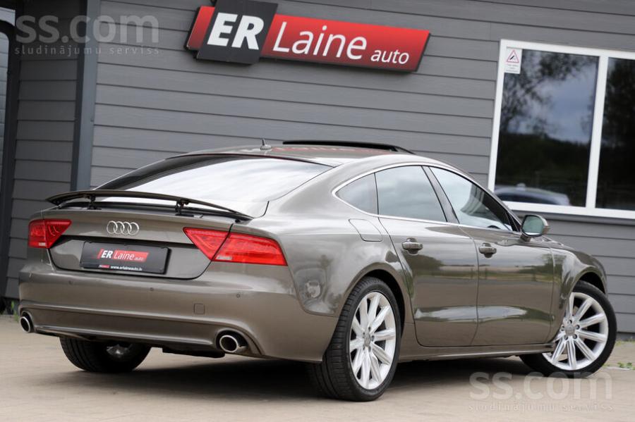 Grey Audi A7 Sportback 2011 in Tukums, with an engine capacity of 3.00 L and mileage of 310 thousand km for 11700 €, photo 3 on AUTOMOTO.COM.LV