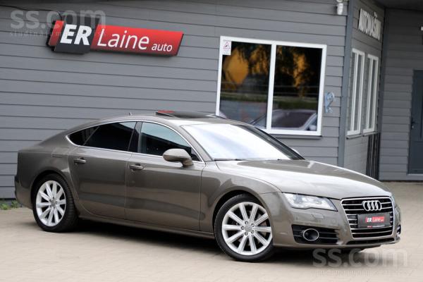 Pelēks Audi A7 Sportback 2011 Tukums, ar dzinēja tilpumu 3.00 L un nobraukumu 310 tūkst. km par 11700 €, foto 5 vietnē AUTOMOTO.COM.LV