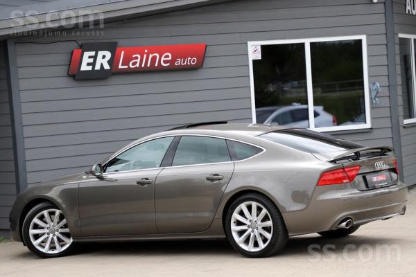 Pelēks Audi A7 Sportback 2011 Tukums, ar dzinēja tilpumu 3.00 L un nobraukumu 310 tūkst. km par 11700 €, foto 6 vietnē AUTOMOTO.COM.LV