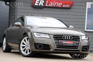 Grey Audi A7 Sportback 2011 in Tukums, with an engine capacity of 3.00 L and mileage of 310 thousand km for 11700 €, photo 7 on AUTOMOTO.COM.LV
