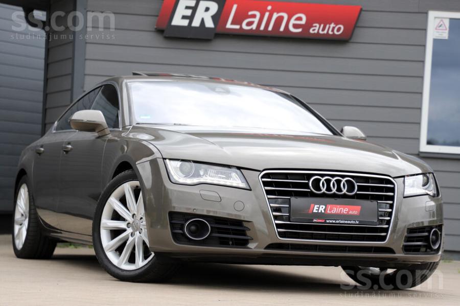 Grey Audi A7 Sportback 2011 in Tukums, with an engine capacity of 3.00 L and mileage of 310 thousand km for 11700 €, photo 7 on AUTOMOTO.COM.LV