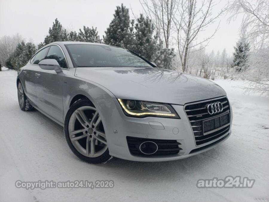 Pelēks Audi A7 Sportback 2011 Tartu, ar dzinēja tilpumu 3.00 L un nobraukumu 230 tūkst. km par 13499 €, foto 2 vietnē AUTOMOTO.COM.LV