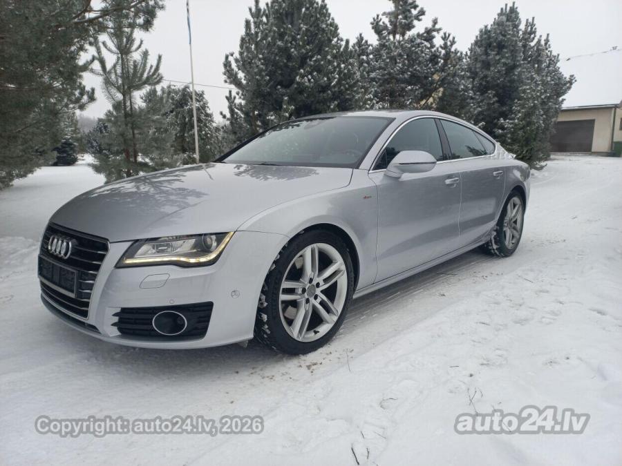 Pelēks Audi A7 Sportback 2011 Tartu, ar dzinēja tilpumu 3.00 L un nobraukumu 230 tūkst. km par 13499 €, foto 4 vietnē AUTOMOTO.COM.LV
