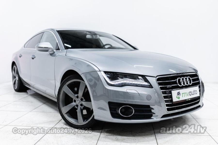 Pelēks Audi A7 Sportback 2011 Tallina, ar dzinēja tilpumu 3.00 L un nobraukumu 259 tūkst. km par 12990 €, foto 3 vietnē AUTOMOTO.COM.LV