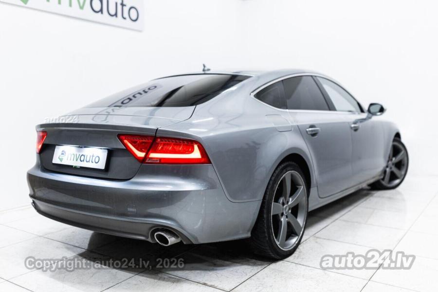 Pelēks Audi A7 Sportback 2011 Tallina, ar dzinēja tilpumu 3.00 L un nobraukumu 259 tūkst. km par 12990 €, foto 8 vietnē AUTOMOTO.COM.LV