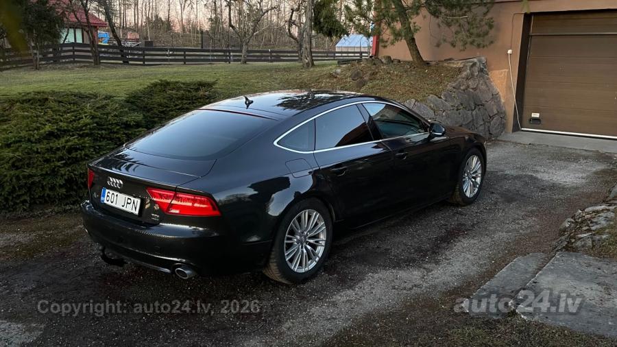 Pelēks Audi A7 Sportback 2011 Tallina, ar dzinēja tilpumu 3.00 L un nobraukumu 288 tūkst. km par 10500 €, foto 4 vietnē AUTOMOTO.COM.LV