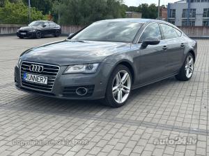 Grey Audi A7 Sportback 2011 in Tallinn, with an engine capacity of 3.00 L and mileage of 309 thousand km for 13900 €, photo  on AUTOMOTO.COM.LV